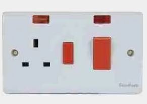 Scanford cooker and socket switch - Newzon Digital
