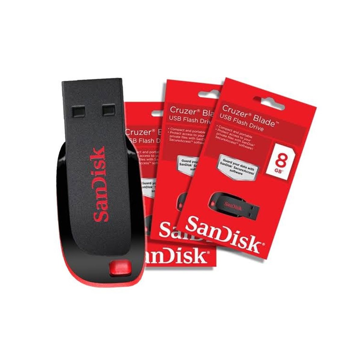SanDisk 8GB Cruzer Blade 2.0 Flash Drive